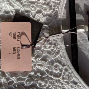 Essentials by Milano | Tops | White Lace Top | Poshmark
